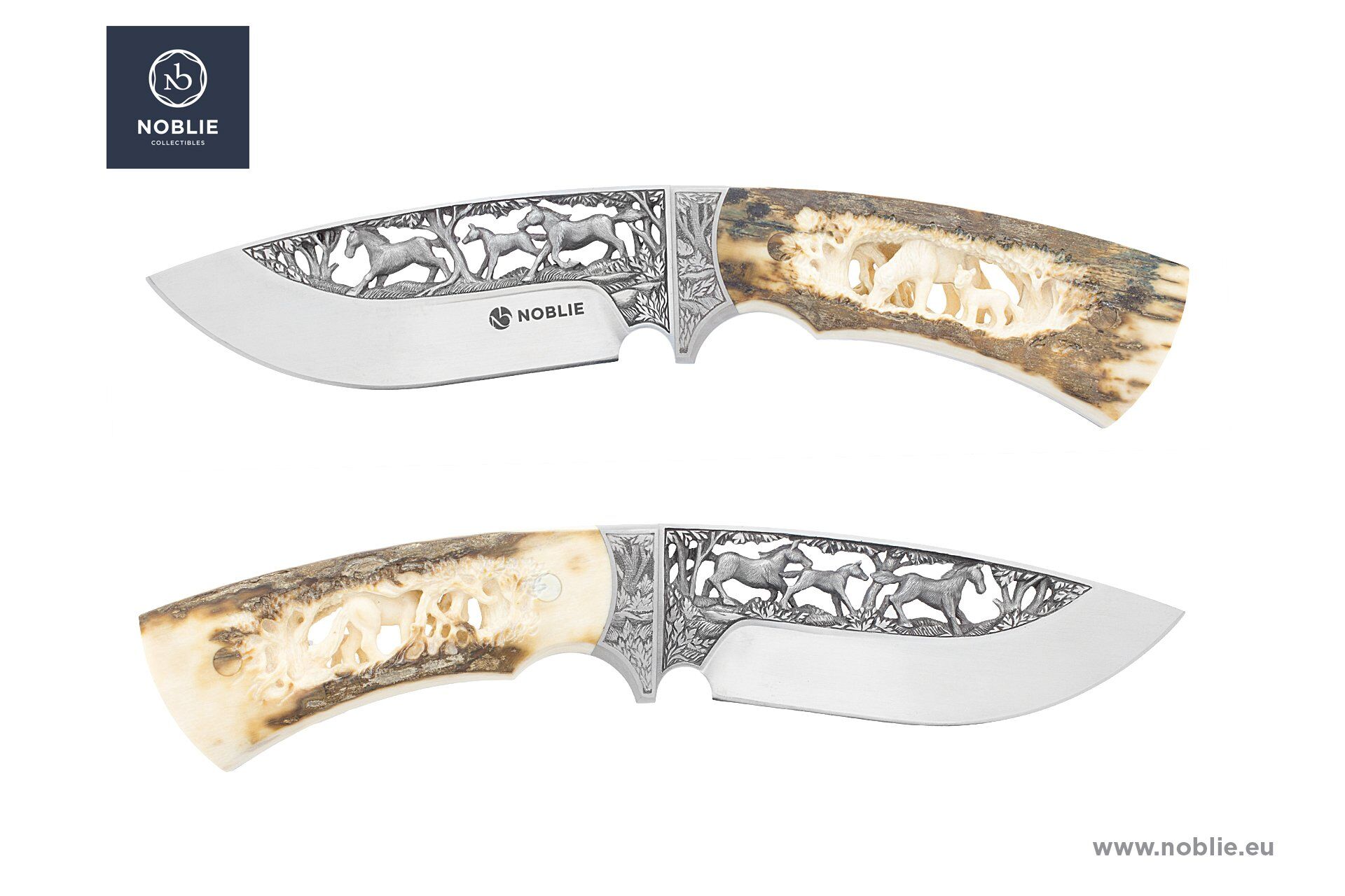 Hand-Engraved Knives – Bulino, Relief, Scroll, Gold Inlay | Noblie