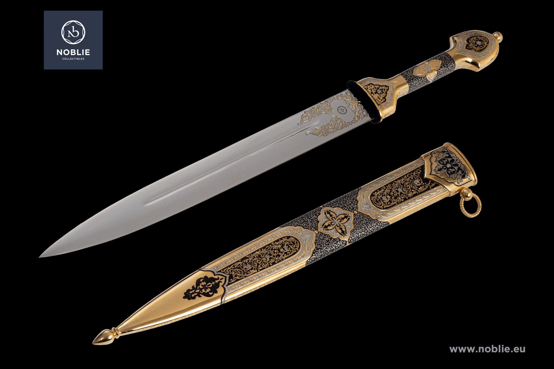 Custom Daggers — Damascus, Hunting, Engraved, Stiletto | Noblie