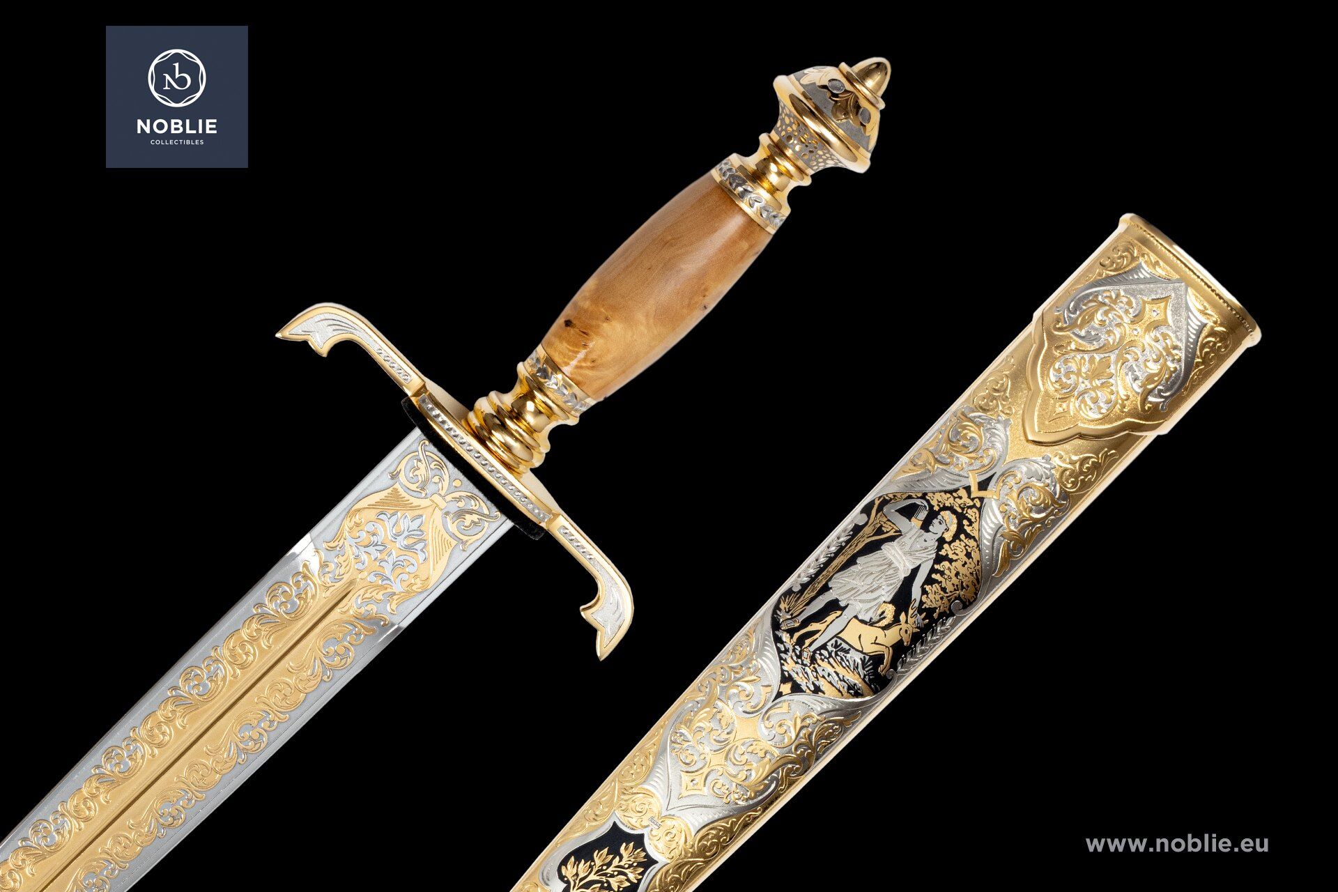 Custom Daggers — Damascus, Hunting, Engraved, Stiletto | Noblie