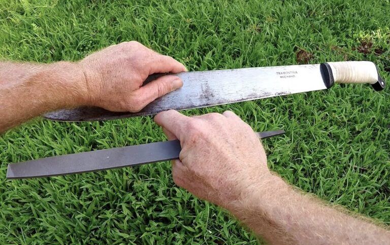 Cómo afilar un machete: guía para obtener un filo óptimo