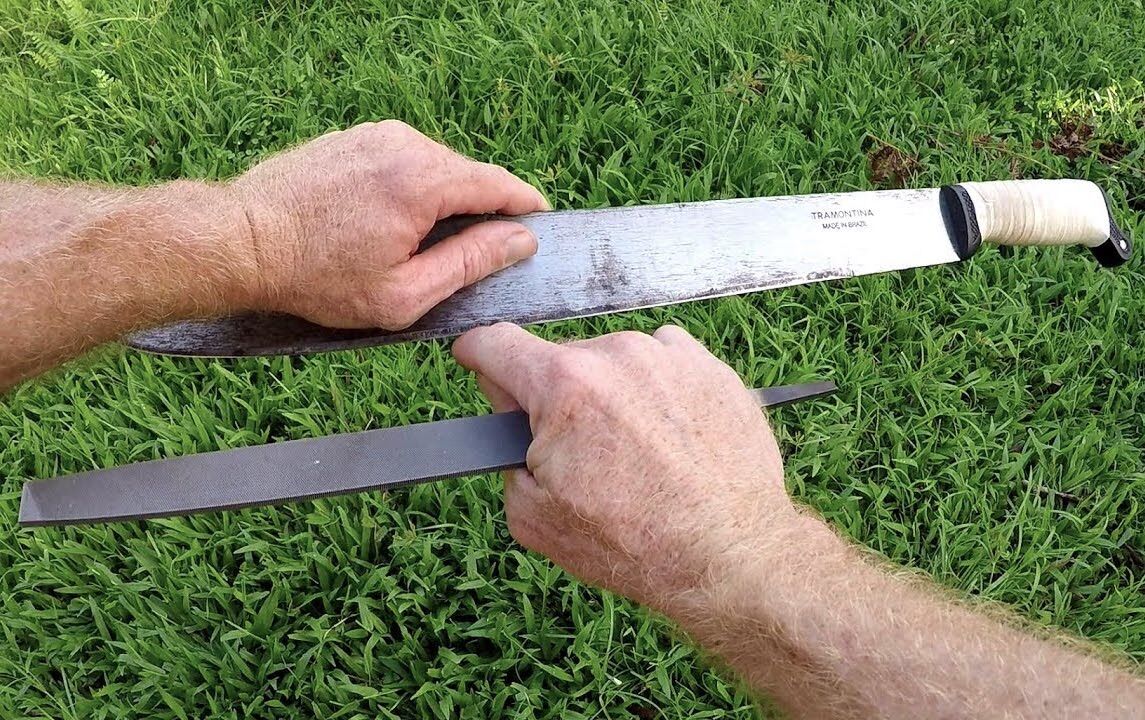 Cómo afilar un machete: guía para obtener un filo óptimo