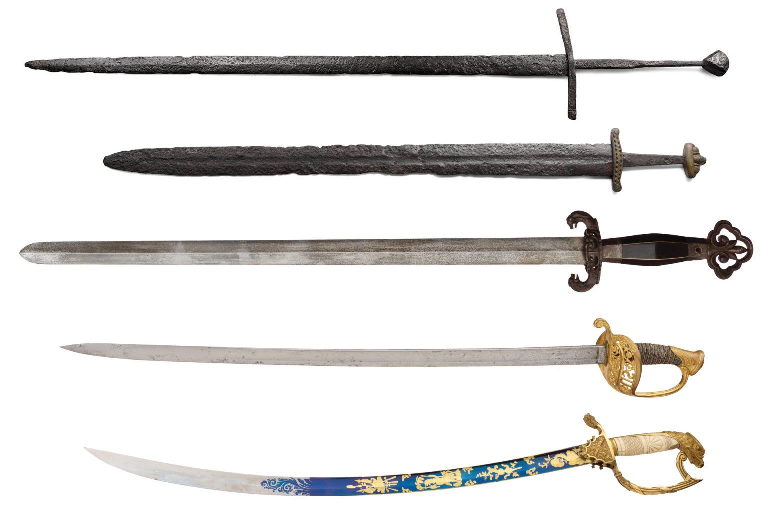 Types of Swords: Complete List by Region & Era (Chart + Photos)