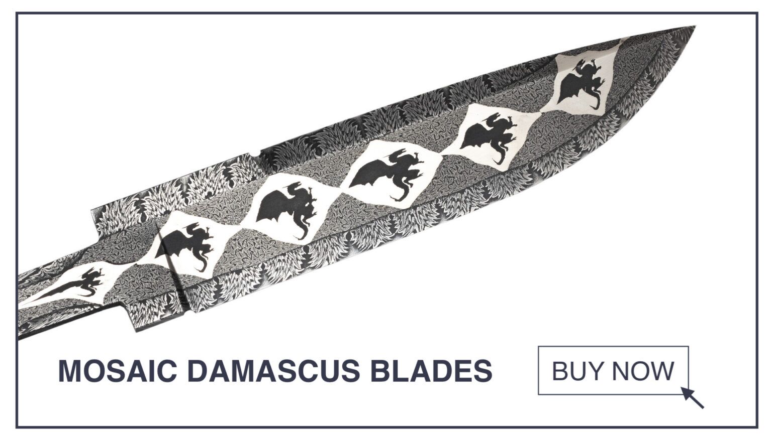 Mosaic Damascus Patterns - How it's Made - Noblie